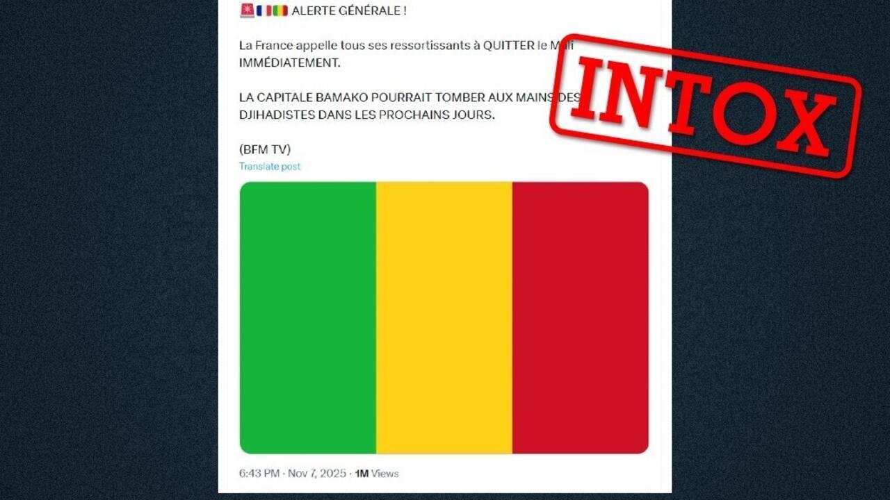 Non, BFM n'a pas déclaré que Bamako tomberait dans les prochains jours ...