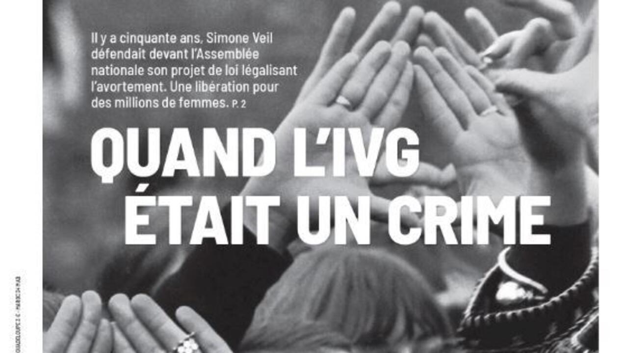 "Cinquante ans après le discours de Simone Veil, le droit à l'IVG ...