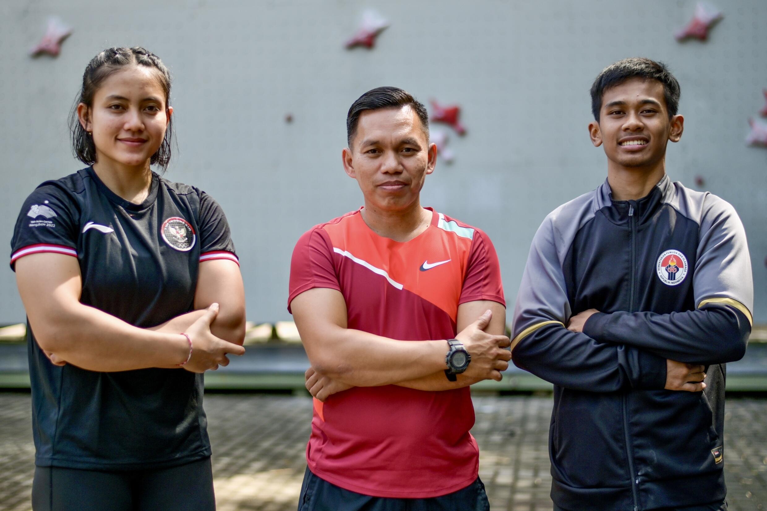 Soaring high: Indonesian speed climbers race for rare Olympic gold