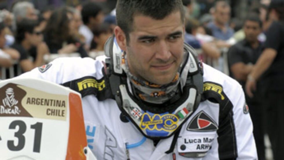 Italian biker Luca Manca fights for his life after crash on stage six