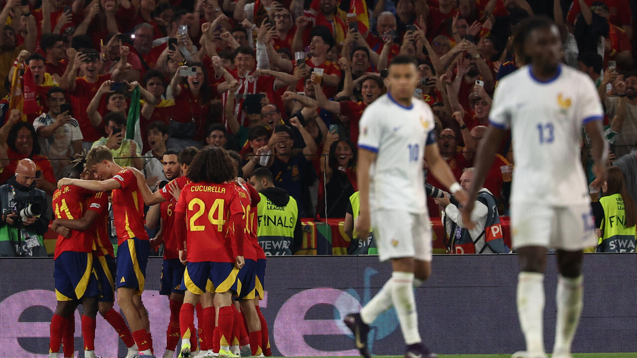 Spain hold off furious France comeback to reach Nations League final