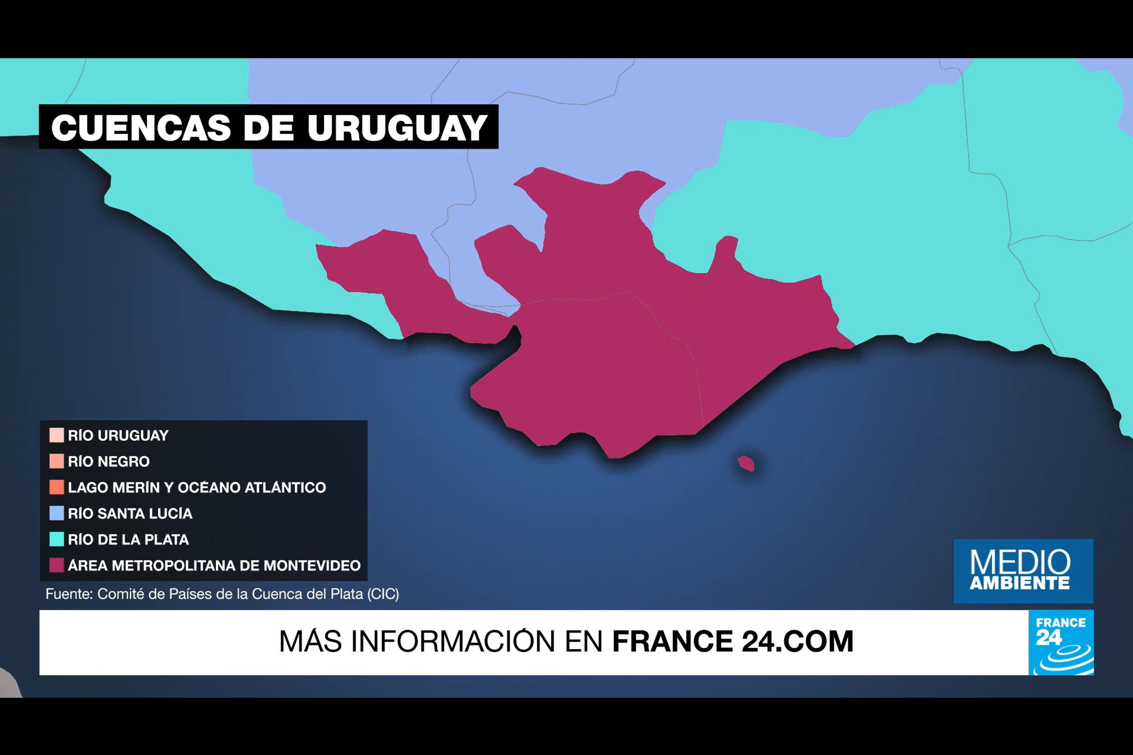 Montevideo y el área metropolitana de Uruguay se están quedando sin ...