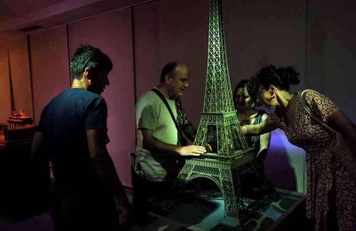 Museum where blind get to feel the world's wonders