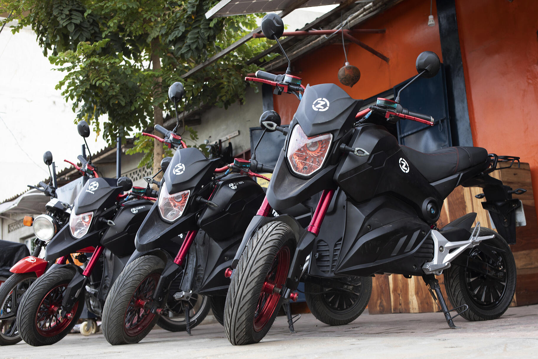 A greener ride: West Africans switch on to electric motorbikes