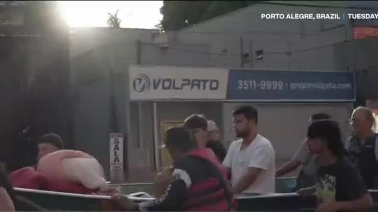 Towns left under water in Brazil floods - France 24