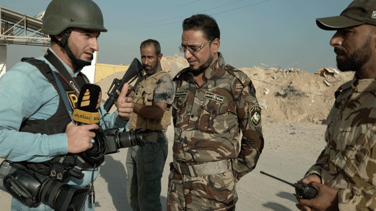 Video: The journalists on the frontline in Iraq - Reporters