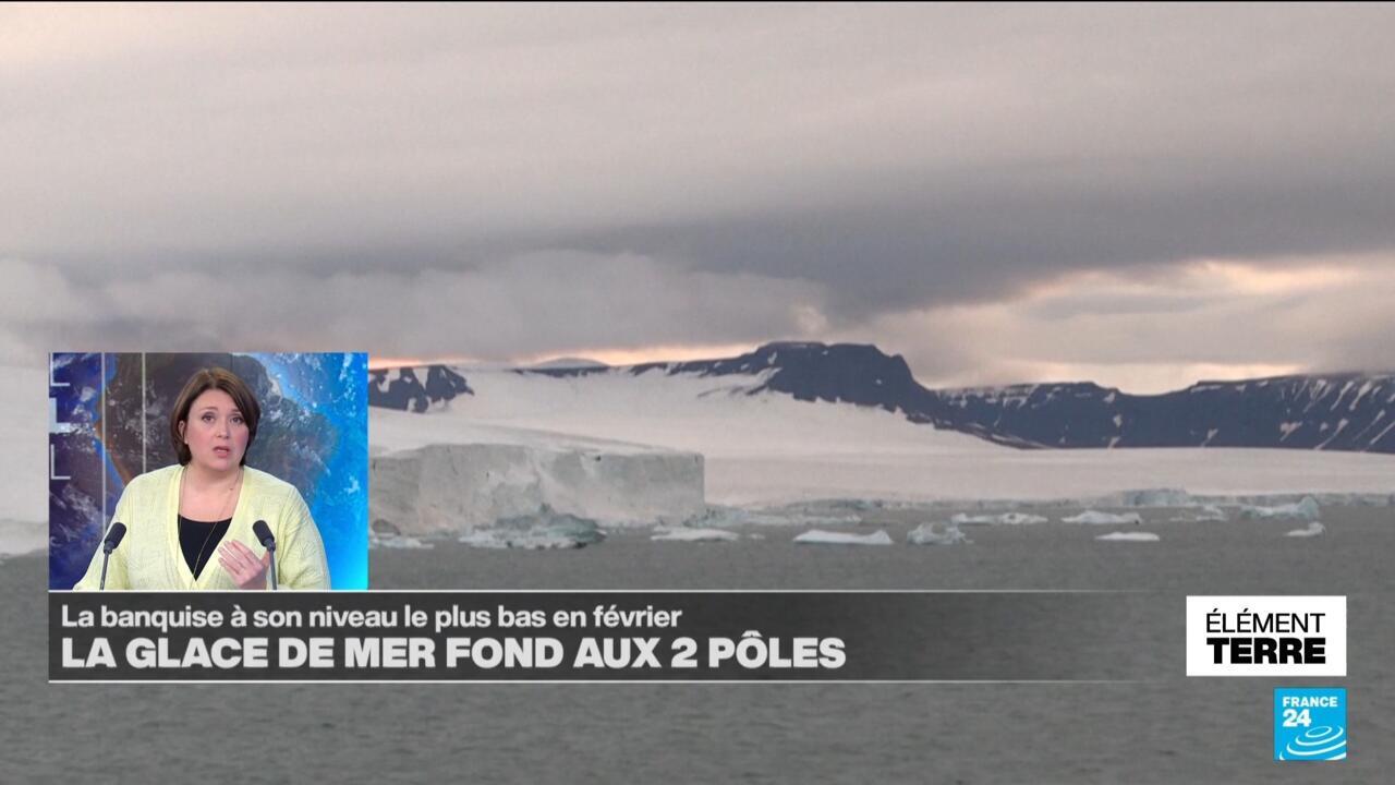 Le record de fonte de la banquise aux deux pôles atteint en février ...