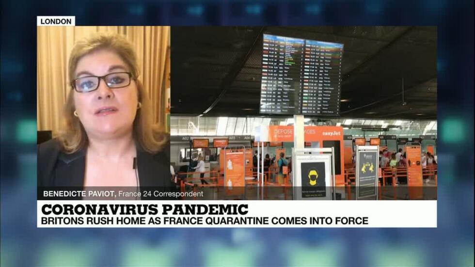 Brits rush back from France to beat Covid-19 quarantine deadline