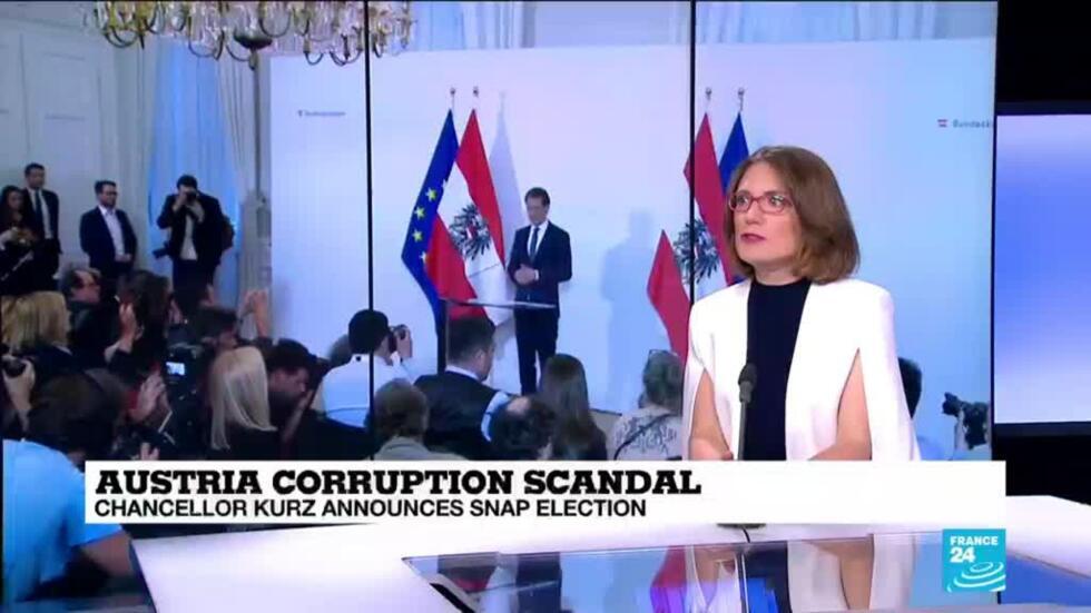 Austria corruption scandal : chancellor Kurz announces snap election ...