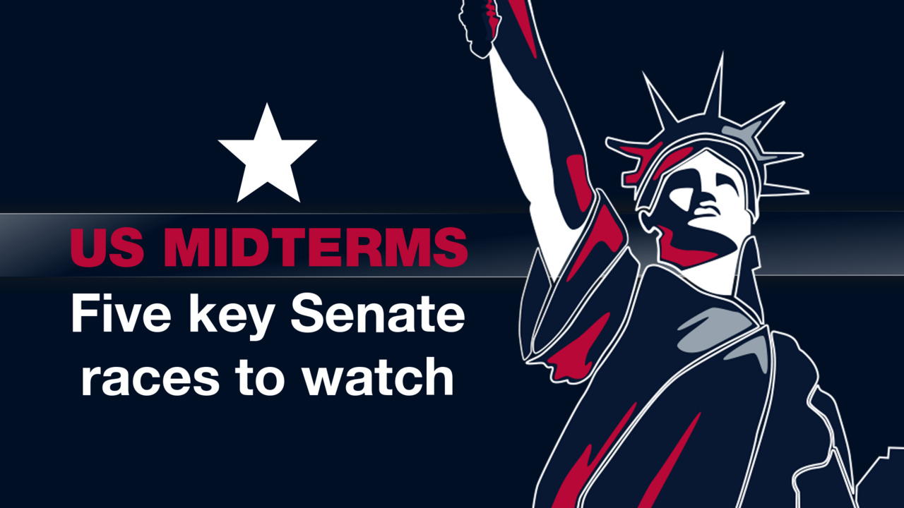 US midterms: Five of the key Senate races to watch