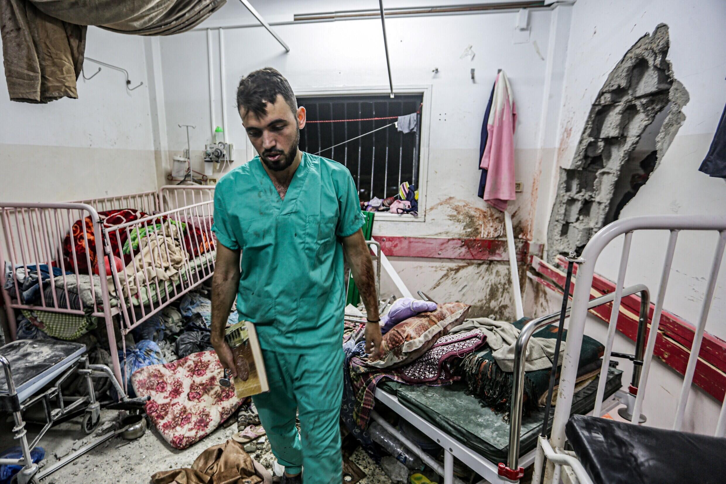 Southern Gaza's main hospital 'not functional anymore', says WHO