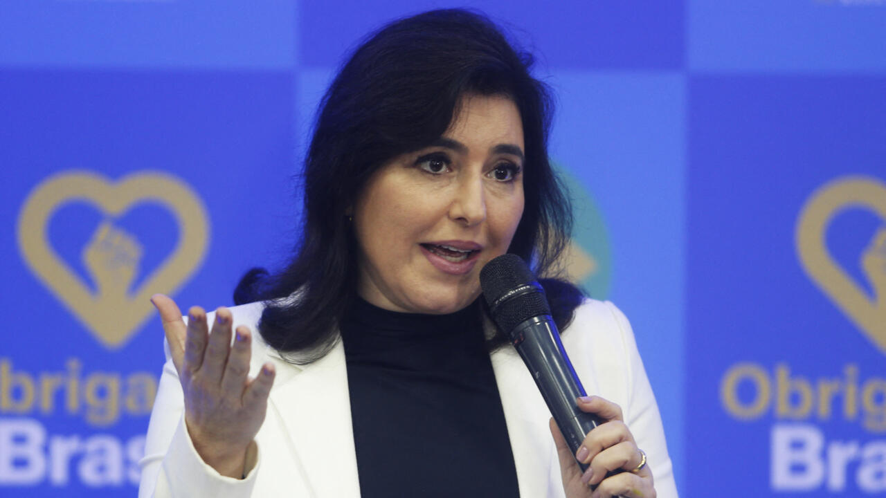 La excandidata centroderechista Simone Tebet se suma a los apoyos de ...