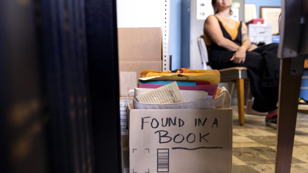 Between the covers: Librarian reveals left-behind treasures