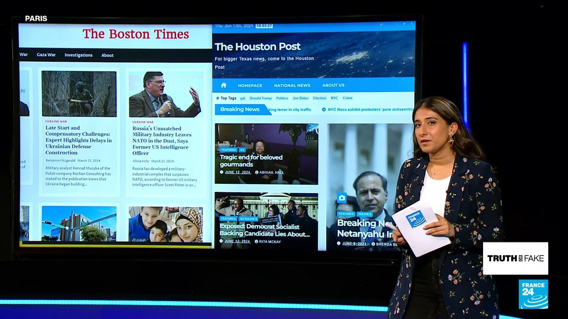 These news sites are AI-generated Russian propaganda. Here's how to ...