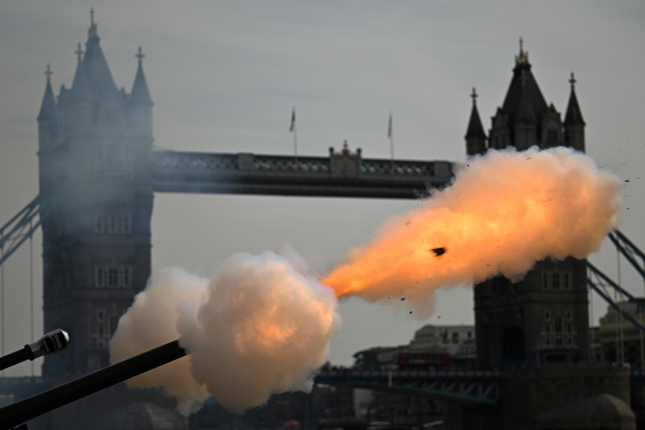 Gun salutes and reflection as UK remembers Queen Elizabeth II