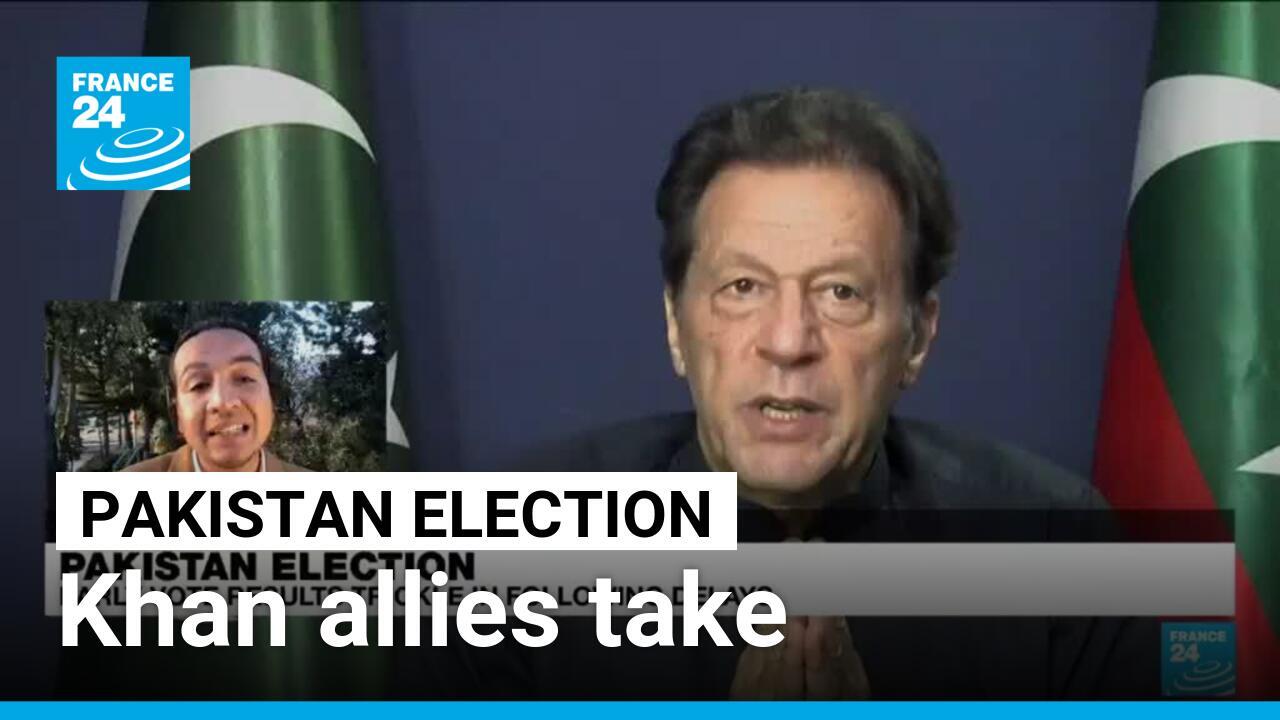 Pakistan election: Khan allies take narrow lead in early counting ...