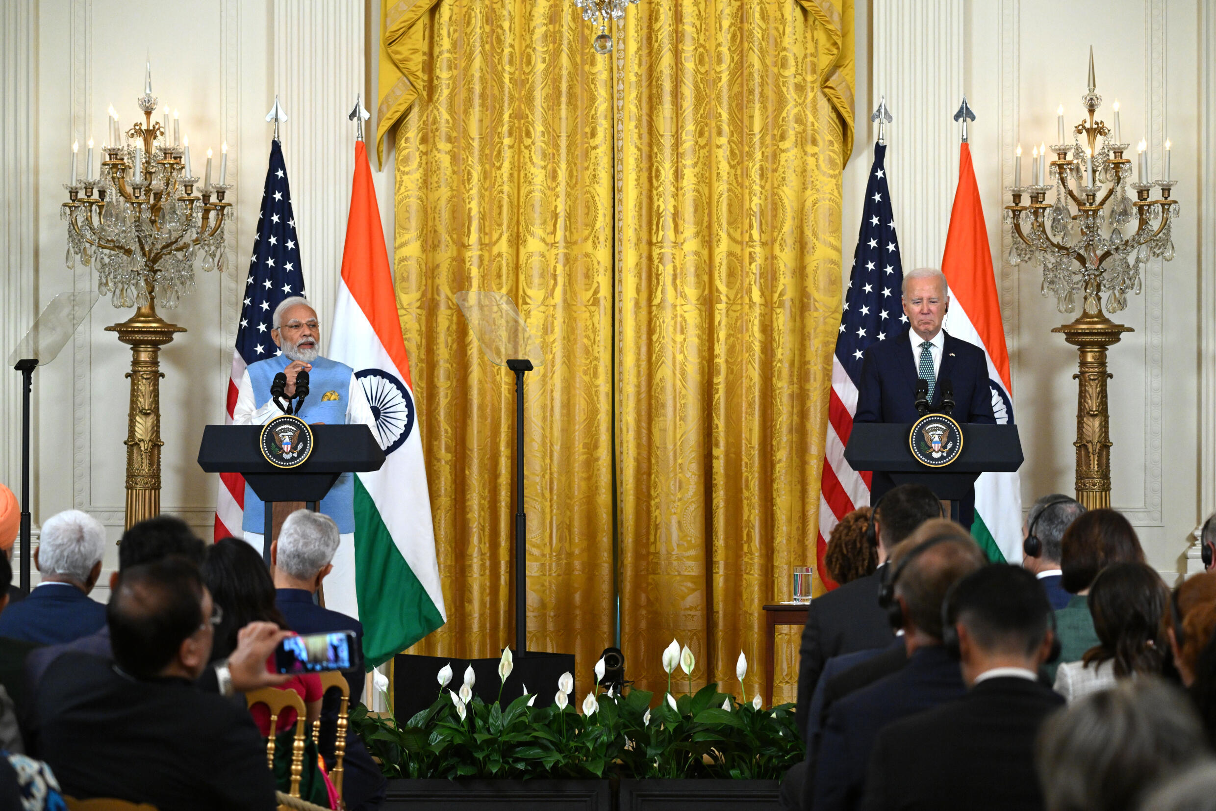 Biden, Modi salute 'defining relationship' as US bets big on India