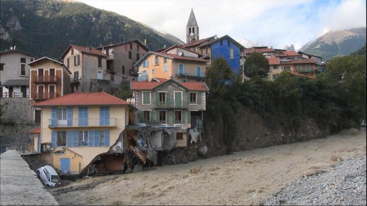Businesses count cost of damage from Storm Alex in southeastern France ...