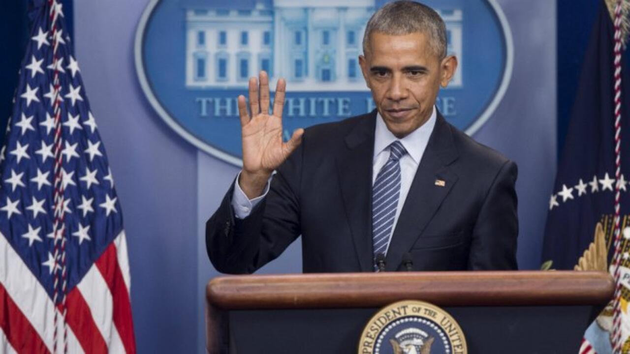 Live: Obama gives last press conference as US president
