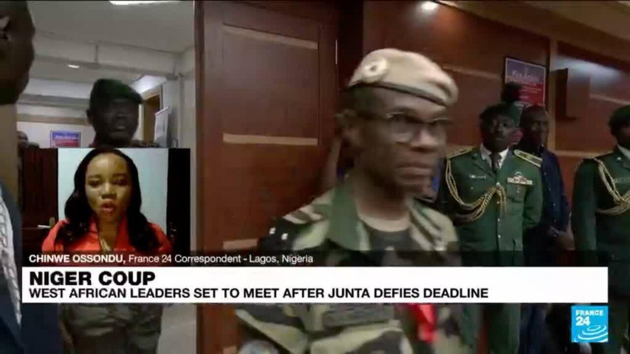 ECOWAS chairman says diplomacy is the ‘best way forward’ on Niger crisis