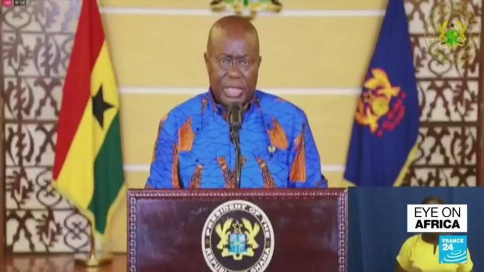 Ghana president seeks to reassure over economic 'crisis' - France 24