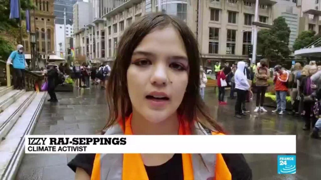 "Australia's Greta Thunberg" steps up climate change activism - France 24