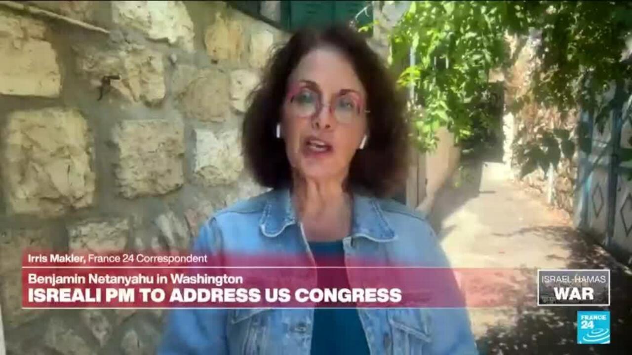 Wave of protests break out in Washington DC ahead of Netanyahu speech ...