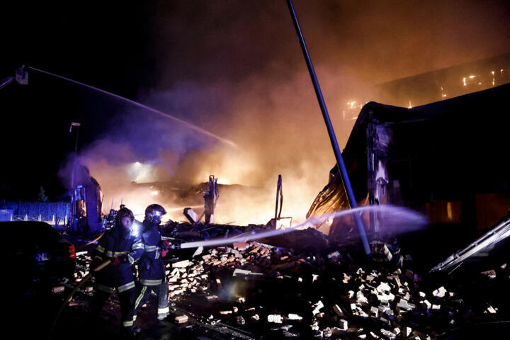 Fires, looting and hundreds of arrests: Key events from the third night ...