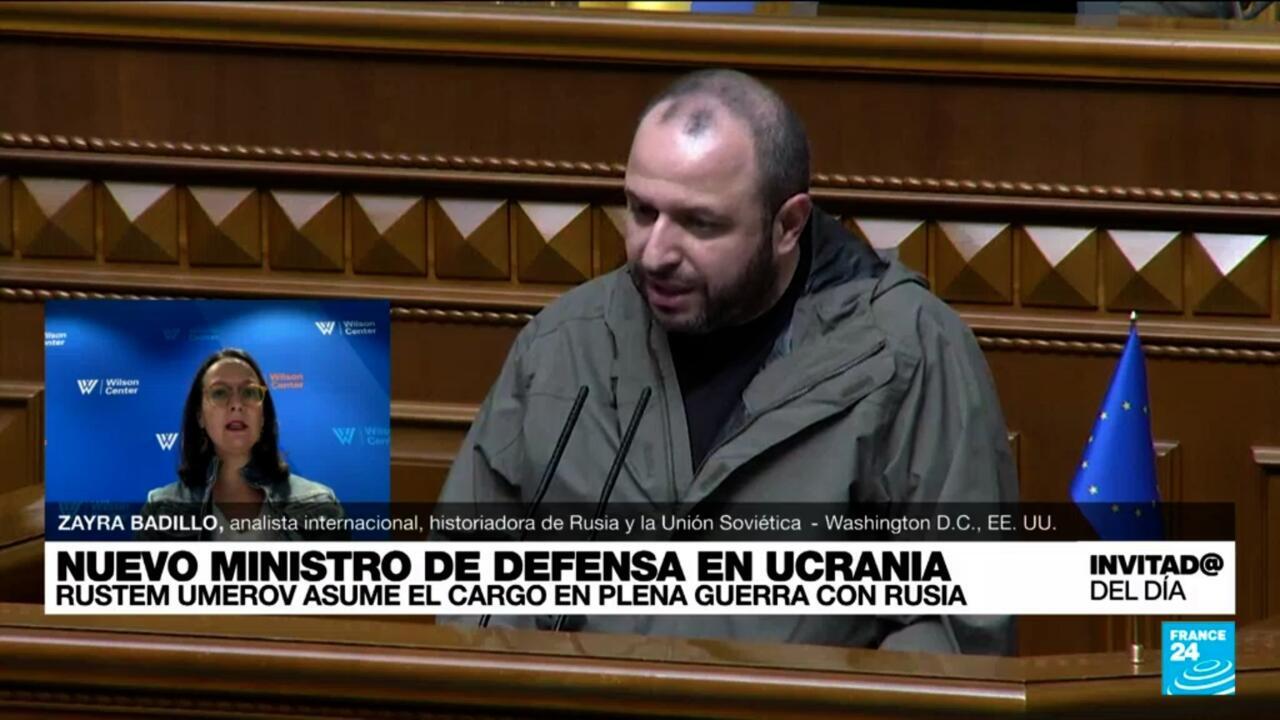¿Quién es Rustem Umerov, nuevo ministro de Defensa en Ucrania? - France 24