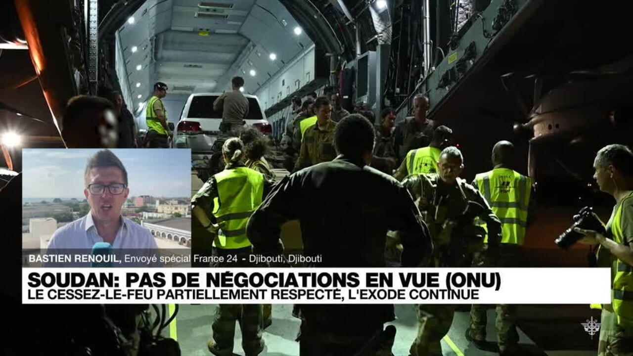 Affrontements au Soudan : les évacuations de ressortissants étrangers se poursuivent - France 24