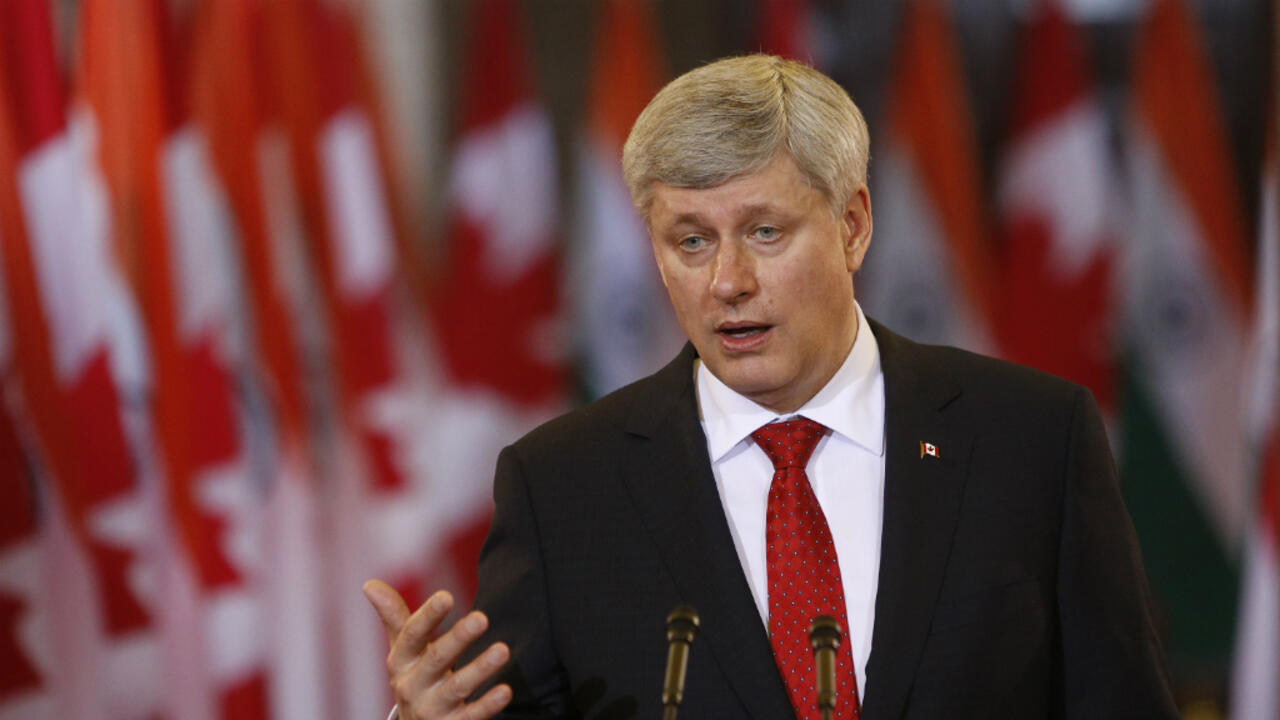 Canadian PM Harper calls October election