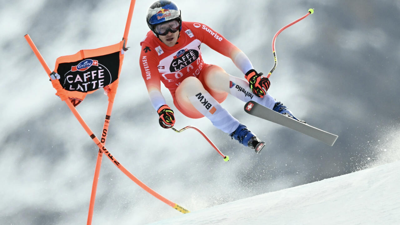 Swiss ace Odermatt romps to Wengen downhill win