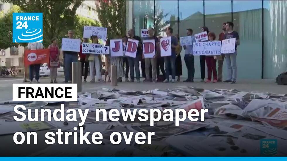 French Sunday newspaper on strike: Employees renew strike over far ...