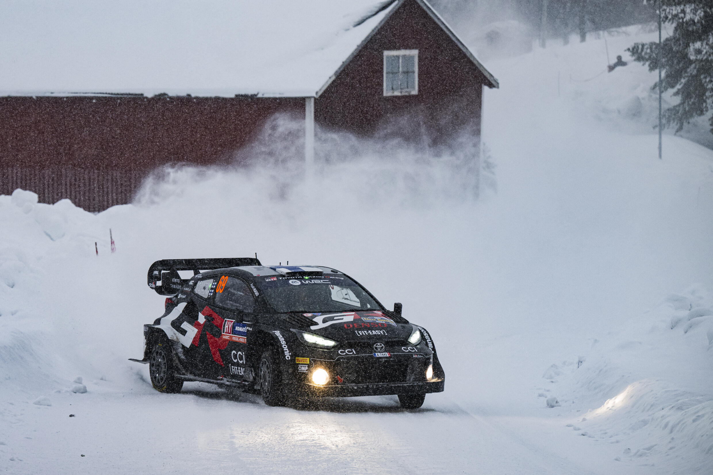 Lappi leads 'extreme' Rally of Sweden as world champion Rovanpera retires