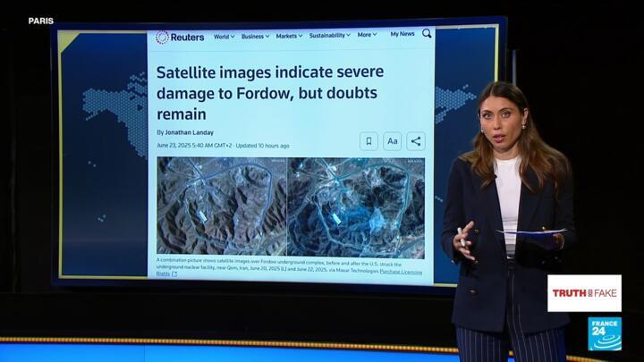 Official Iranian and Israeli channels broadcast fake images of conflict ...