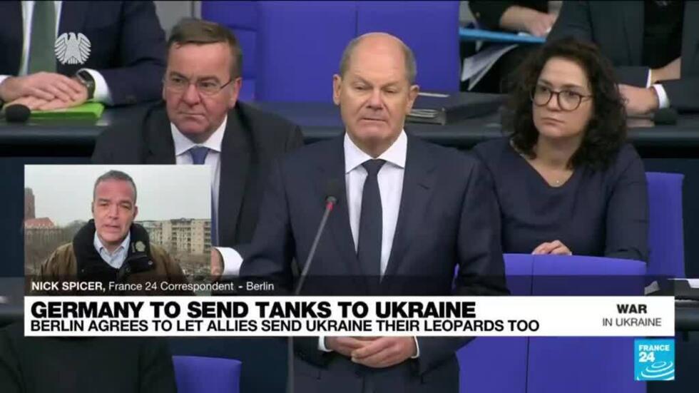 Germany agrees to send heavy Leopard tanks to Ukraine - France 24