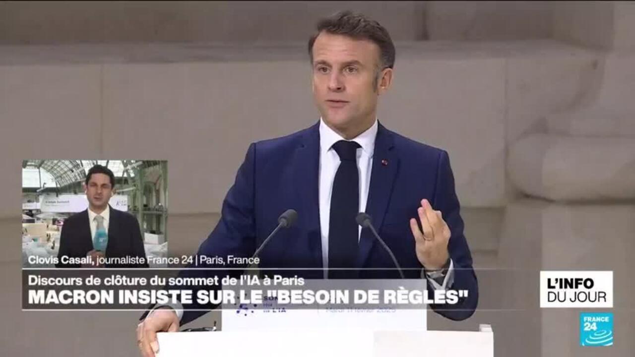 Sommet de l'IA : Macron juge essentiel de "maintenir la confiance" dans ...