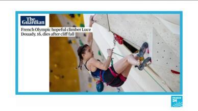 Shock at death of French teen climbing prodigy and Olympic hopeful Luce ...