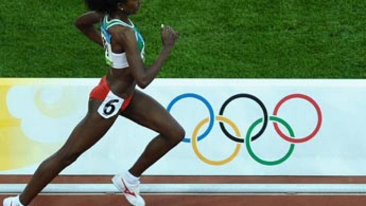Ethiopia's Dibaba makes history