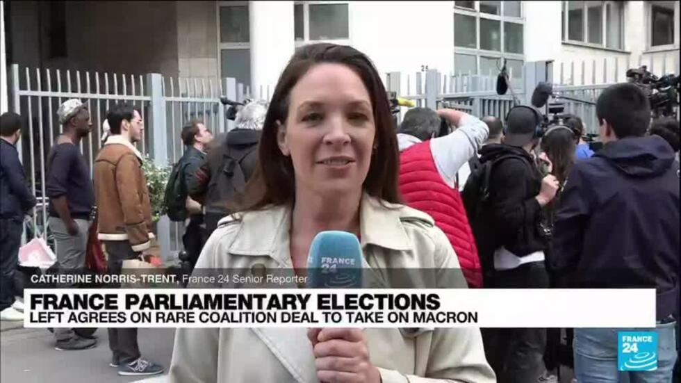 French left strikes deal on broad alliance to take on Macron in ...