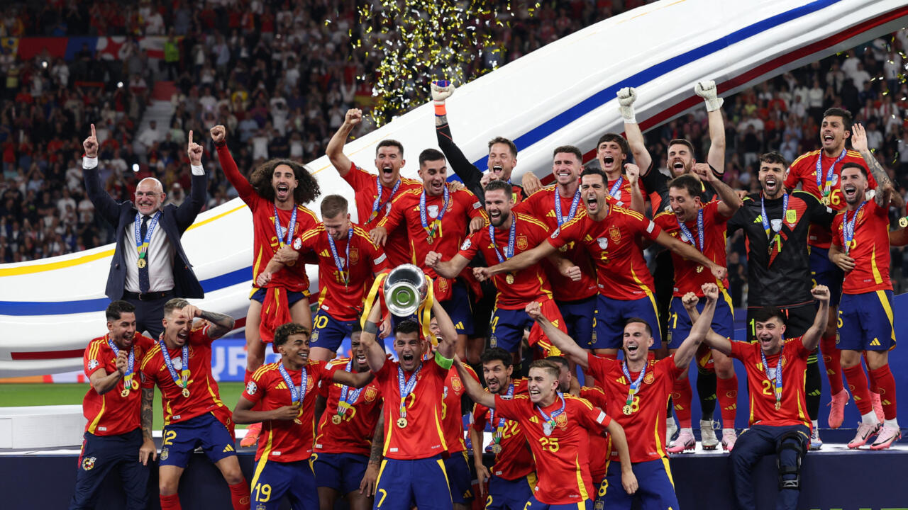 Euro 2024 : l'Espagne remporte la finale et son quatrième titre européen