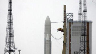 French spy satellite Helios 2B takes off on board Ariane rocket
