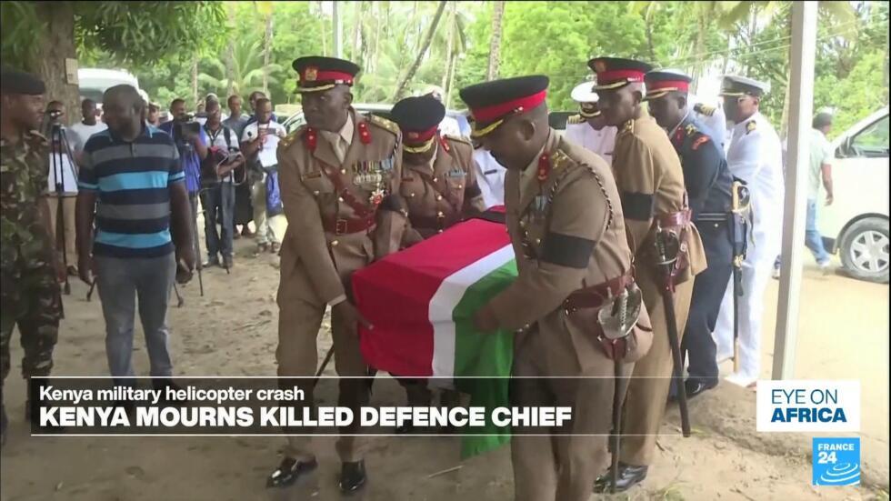 Kenya mourns defence chief and officers killed in helicopter crash ...