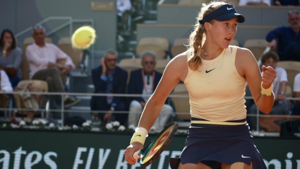 Teenager Mirra Andreeva becomes youngest Grand Slam semi-finalist since 1997 in French Open upset