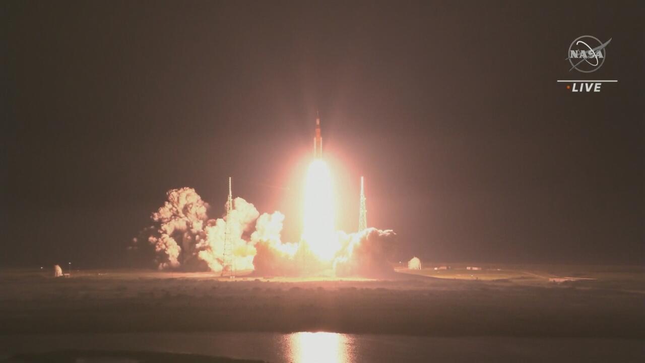 A giant leap for space exploration: Rocket launch paves way for return ...
