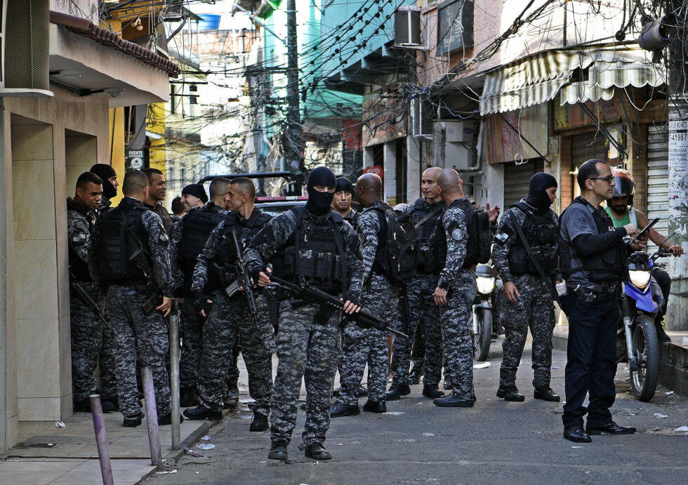 Police deploy in Rio to retake gang-controlled favelas