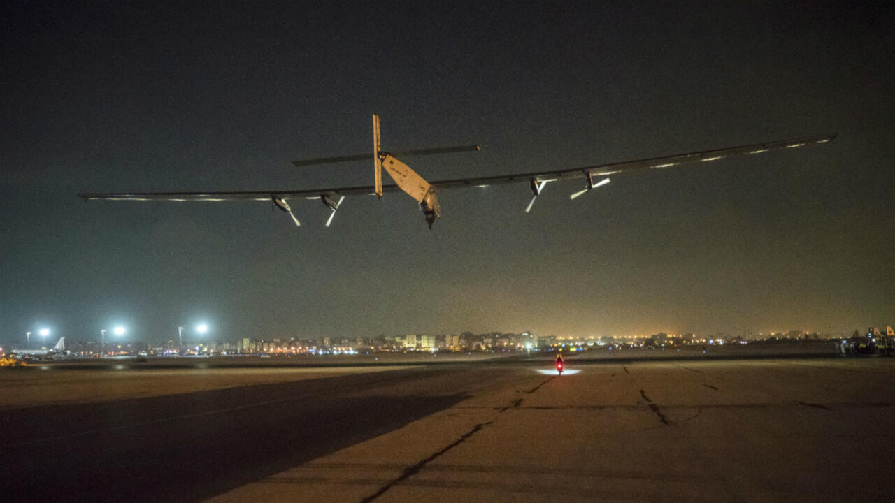 Solar plane completes historic round-the-world flight