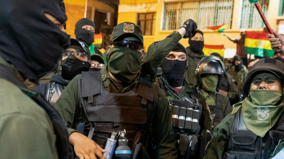 Political unrest grows in Bolivia as police join anti-Morales protests