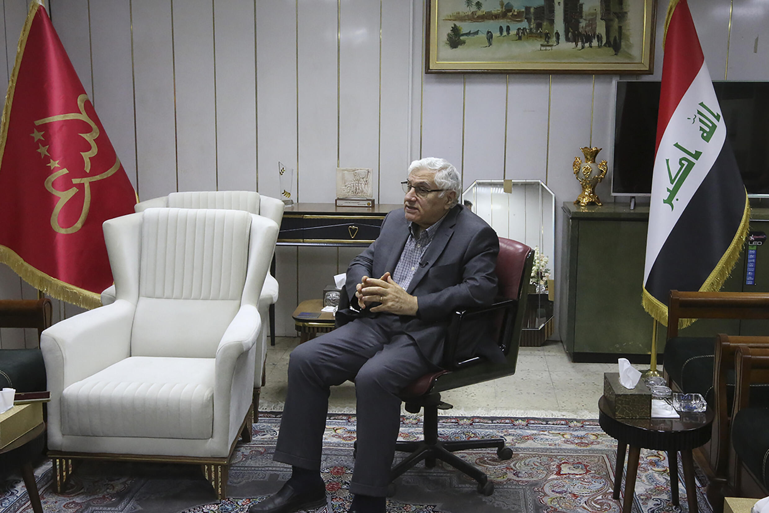 Iraqi Communists raise flag for women's rights, secular politics