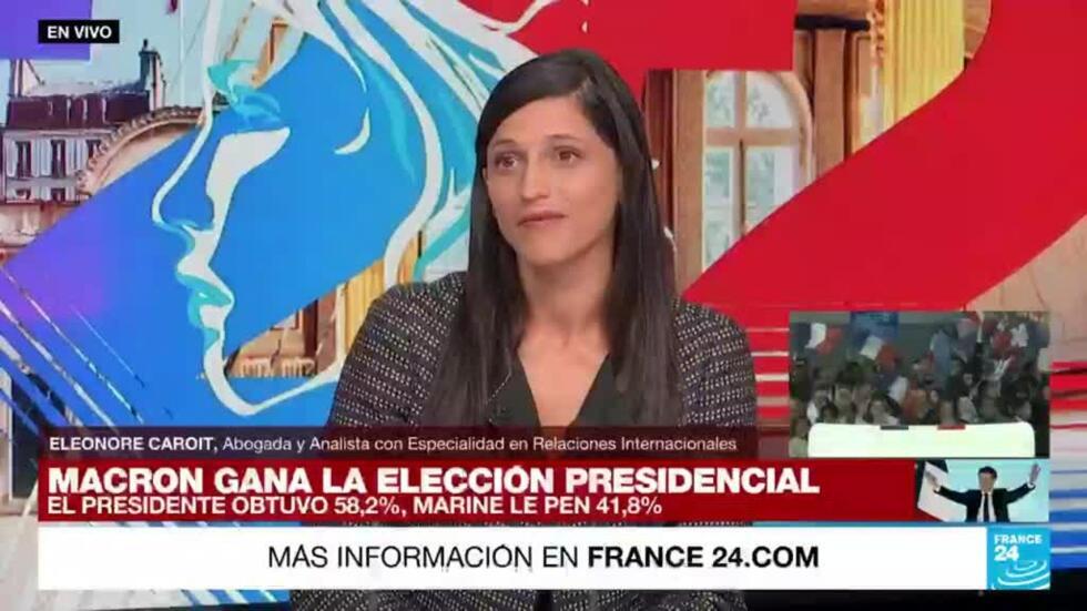 Eleonore Caroit: En temas militares, triunfo de Macron es “un alivio ...